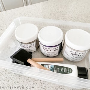 Paint Jar Labels - Etsy