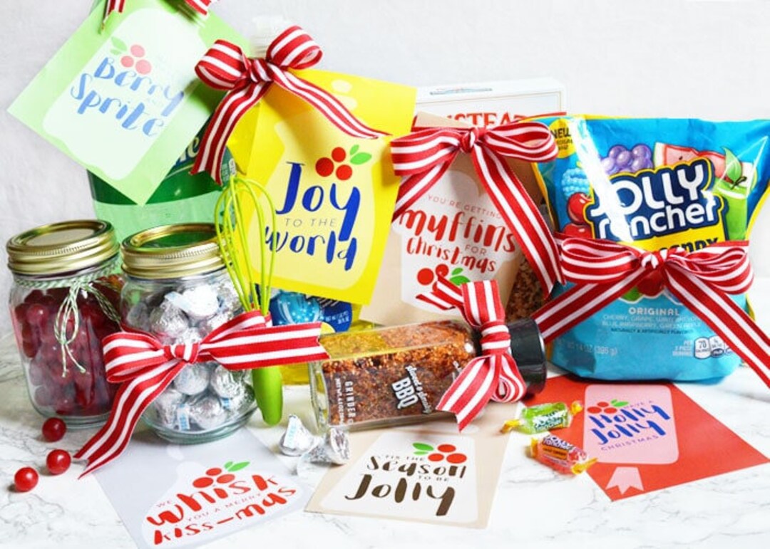 Christmas Song Pun Gift Tags - Etsy