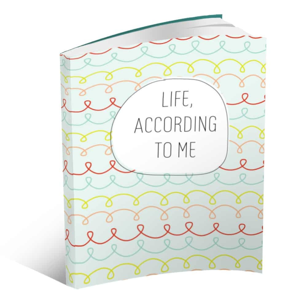 Life, According to Me - Journal for Kids - Etsy