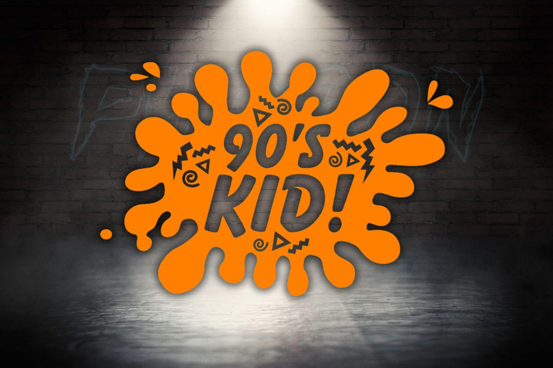 90's Kid Nick Decal - Etsy