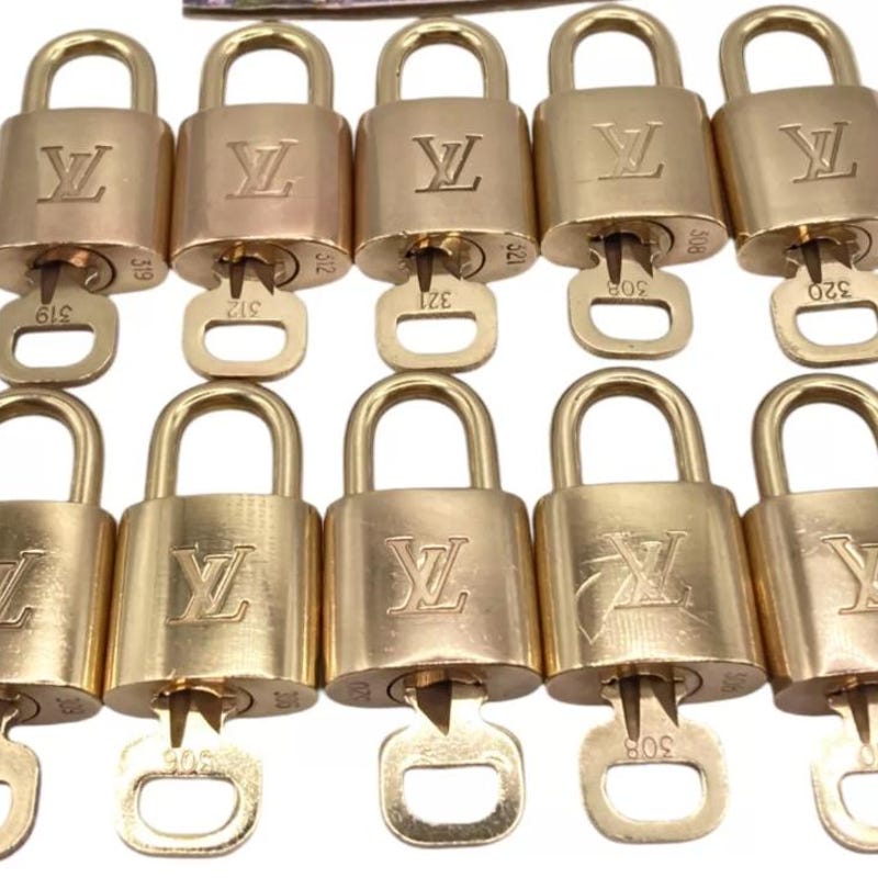 Louis Vuitton Purse Locks - Etsy