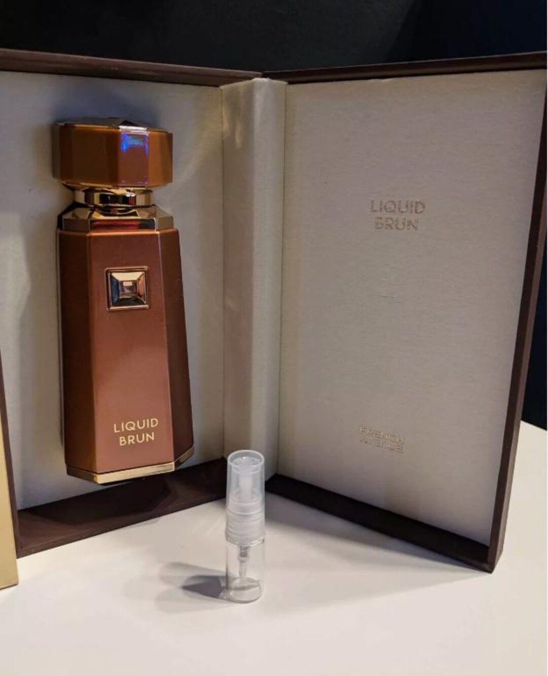 AUTHENTIC 2ML French Avenue Liquid Brun by Fragrance World Mens Cologne ...