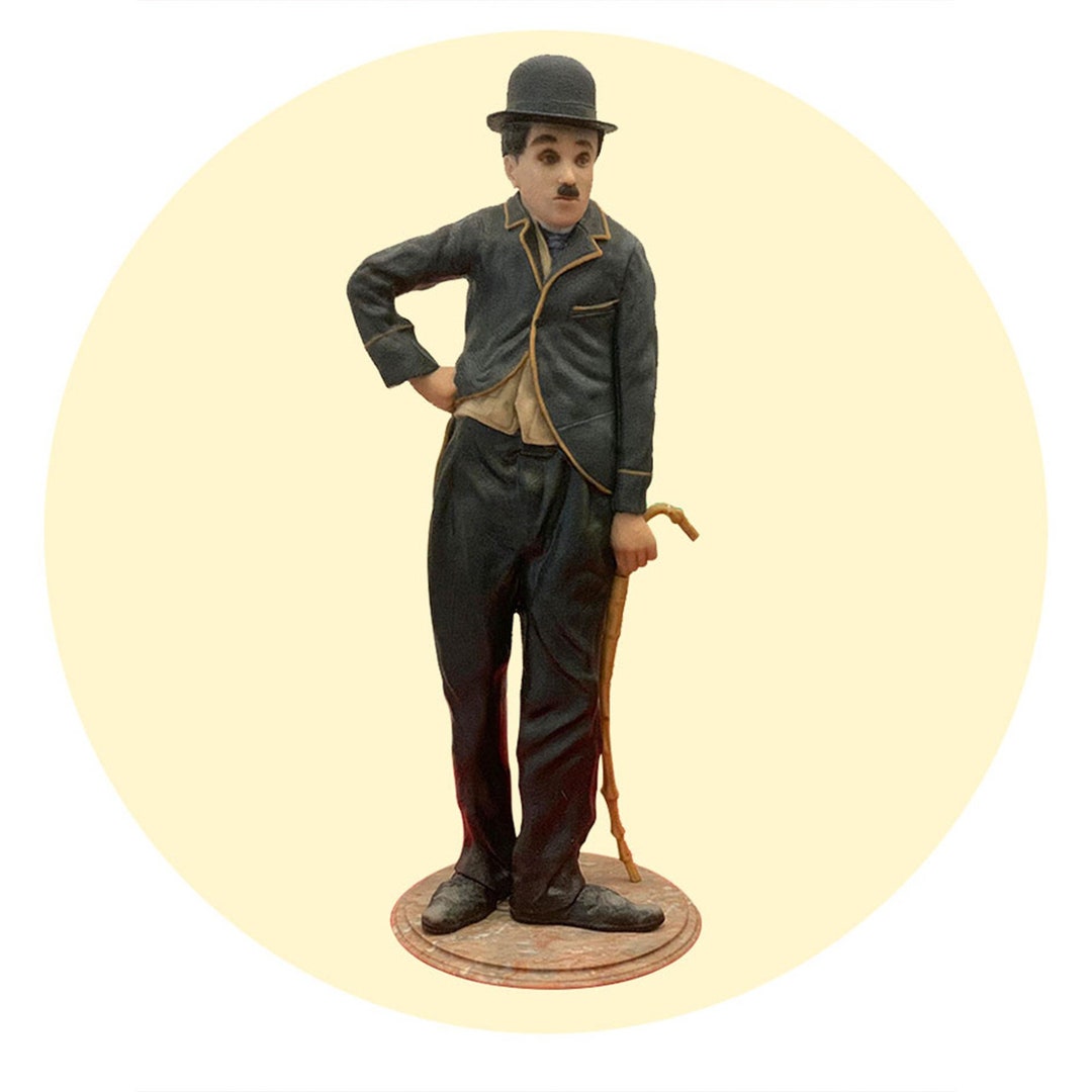 The Official Licensed Charlie Chaplin Figurine - Licensed Great CHARLIE ...