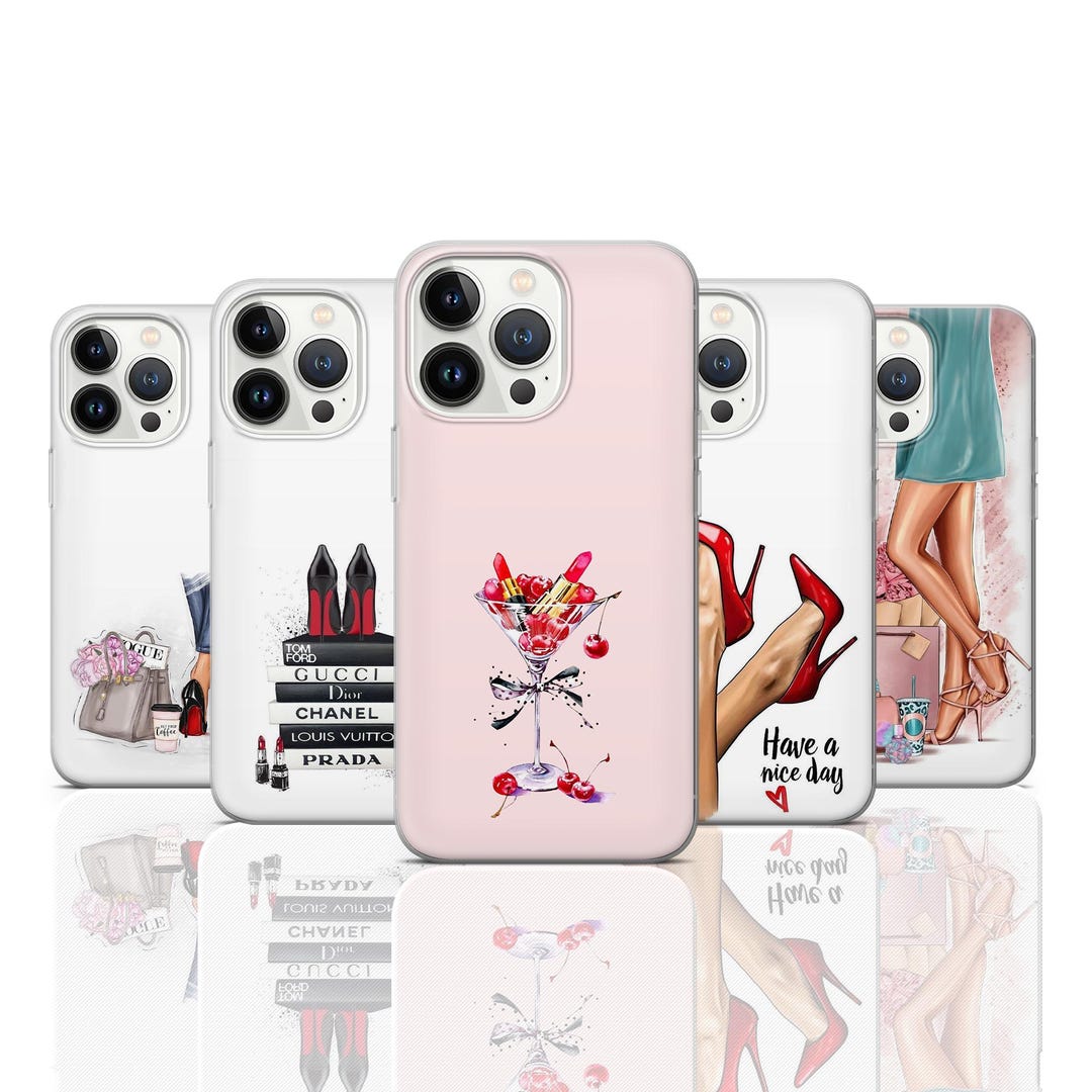Fashionista Luxury Aesthetic Phone Case High Heel Lover Cover for ...