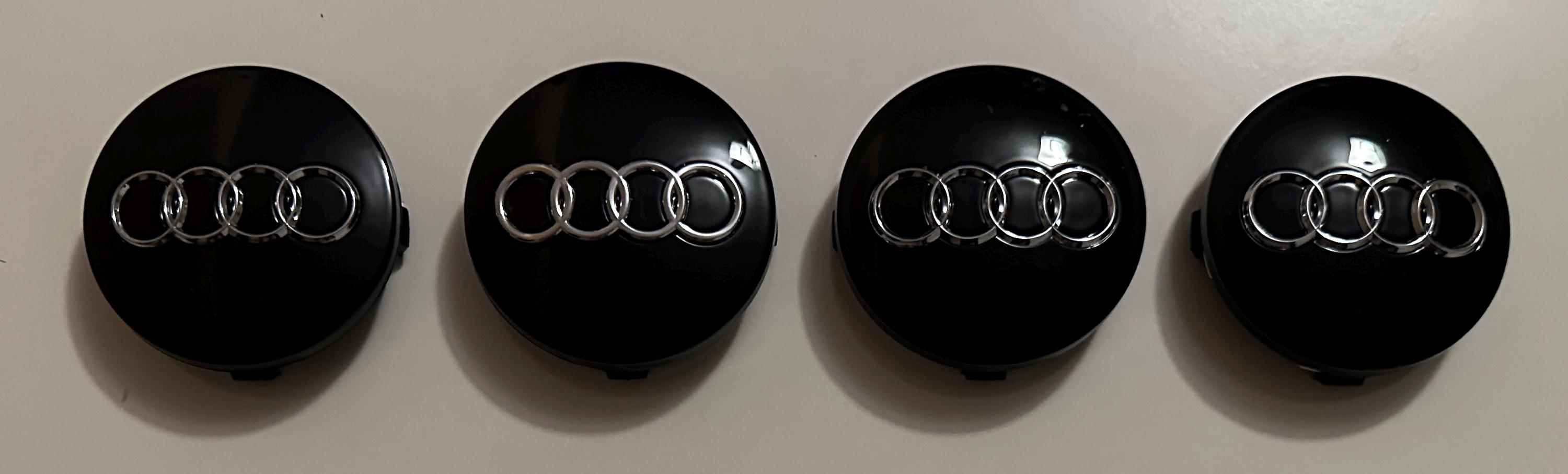 Set of 4 Black 60mm 2.36 Inch Audi Wheel Center Hub Caps 4B0601170 - Etsy
