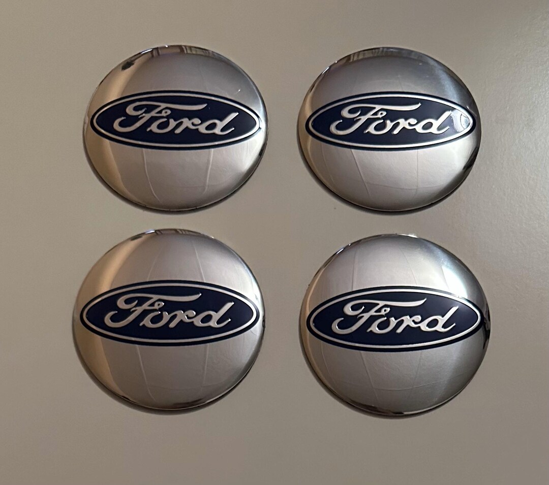 Set of 4 Silver 56mm 2.20 Inch Ford Wheel Center Hub Cap Stickers - Etsy