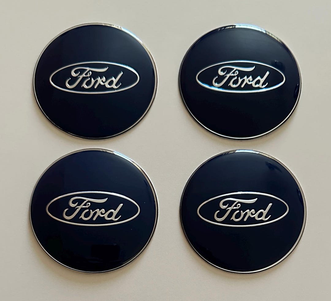 Set of 4 Dark Blue 70mm 2.75 Inch Ford Wheel Center Hub Cap Stickers - Etsy