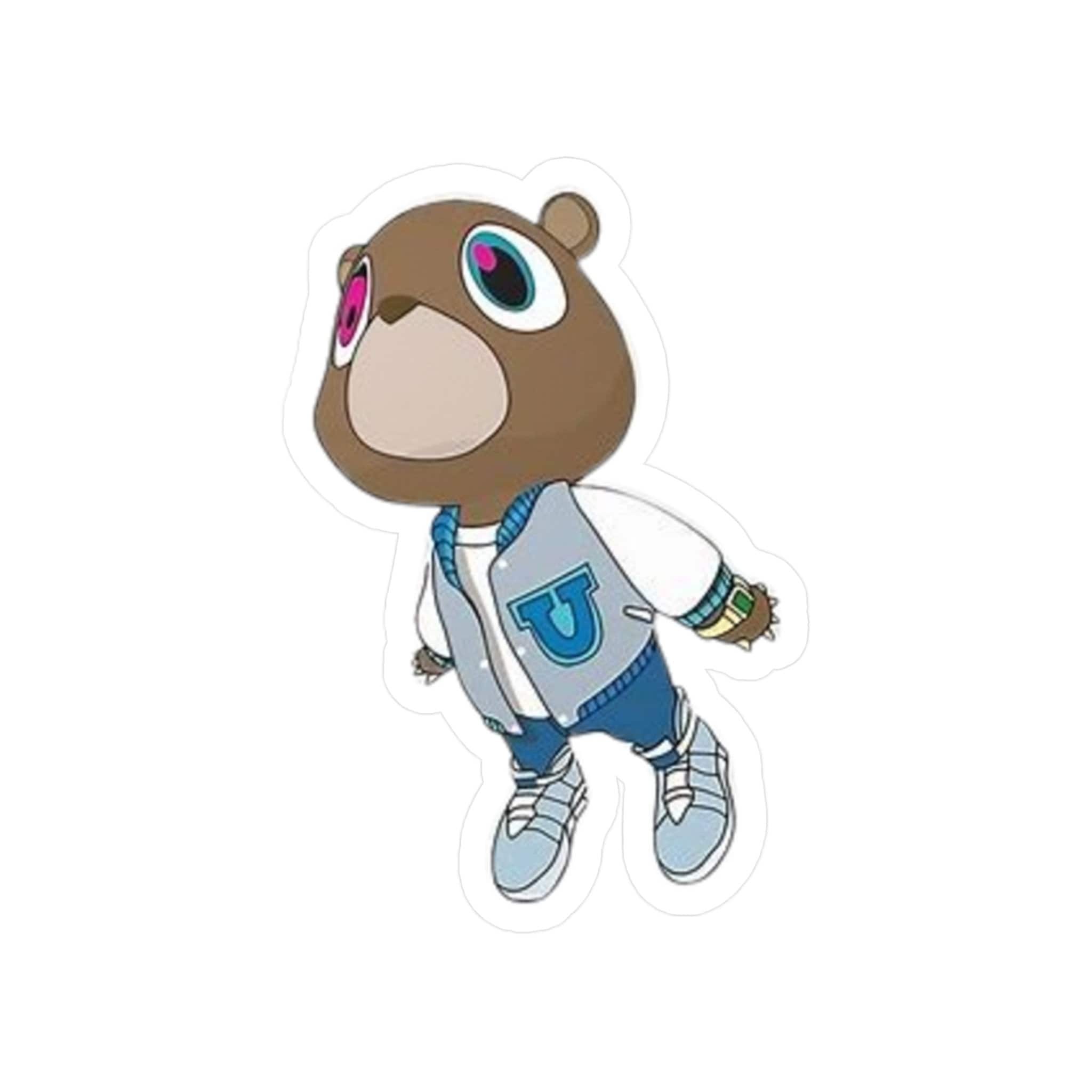 Kanye West Graduation Bear Sticker Graduation Decal Kanye West Decal ...