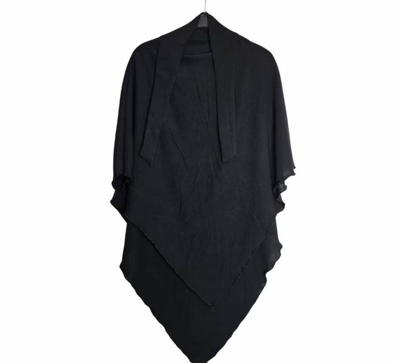 Triangle Long Hijab for Women, Active Hijab Outer, Modest Sport Hijab ...