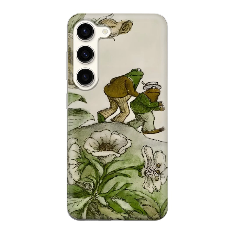 Capa para celular com estampa de sapo e rã saltando – Capa fofa com ...