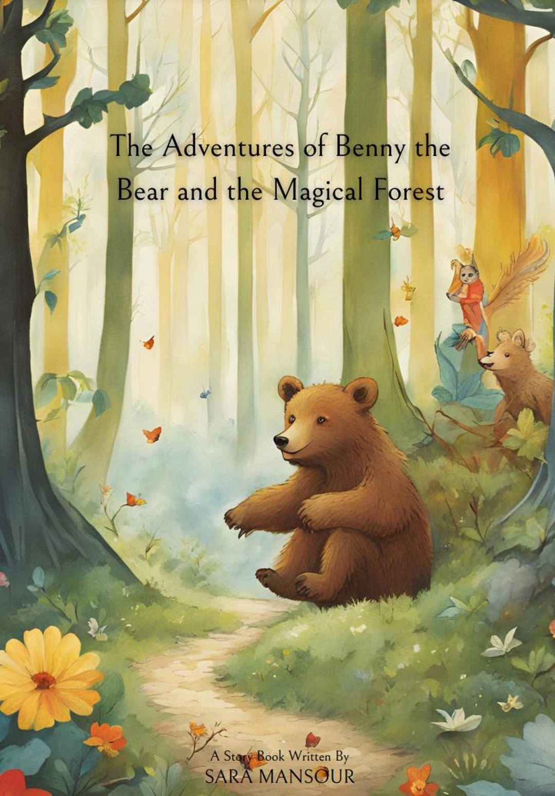 The Adventures of Benny the Bear and the Magical Forest - Etsy