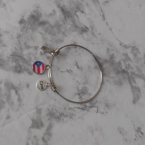 Puerto Rico Island Charm - Etsy