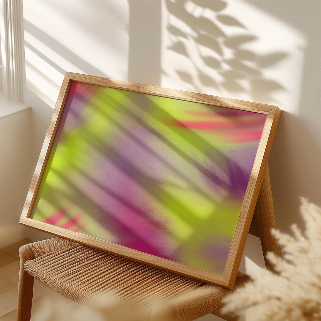 Abstract Expressionism Art Print: Unframed, Modern Wall Decor (digital ...