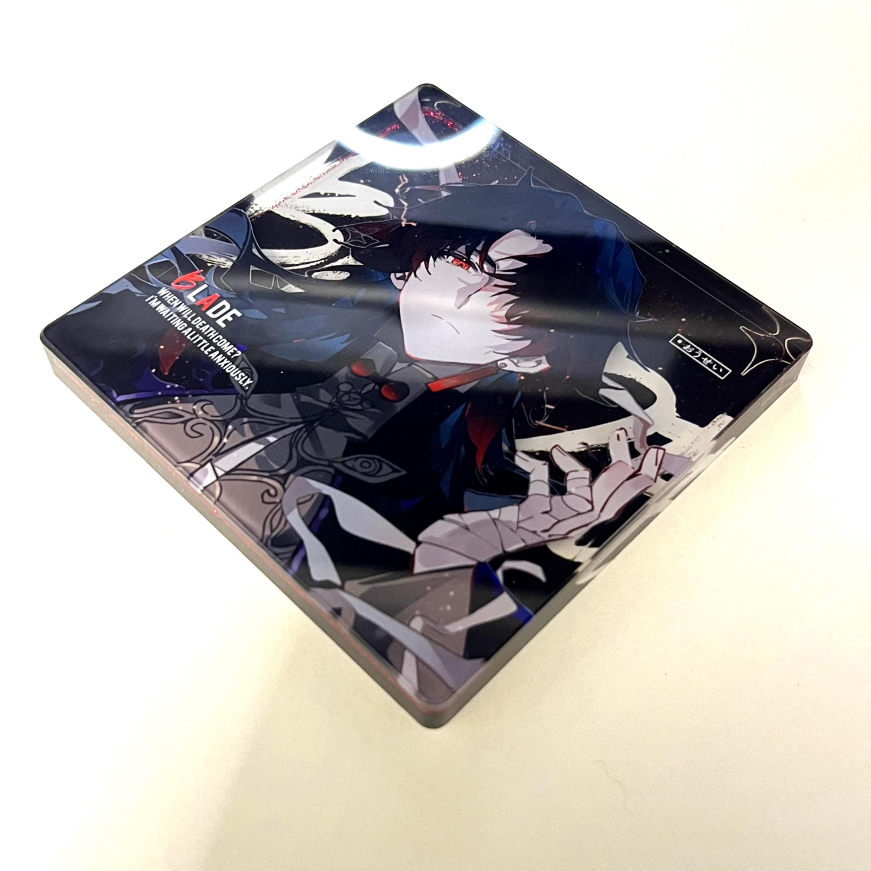 Blade Fanart Acrylic Blocks Glitter Quick Standee Acrylic Block Honkai ...