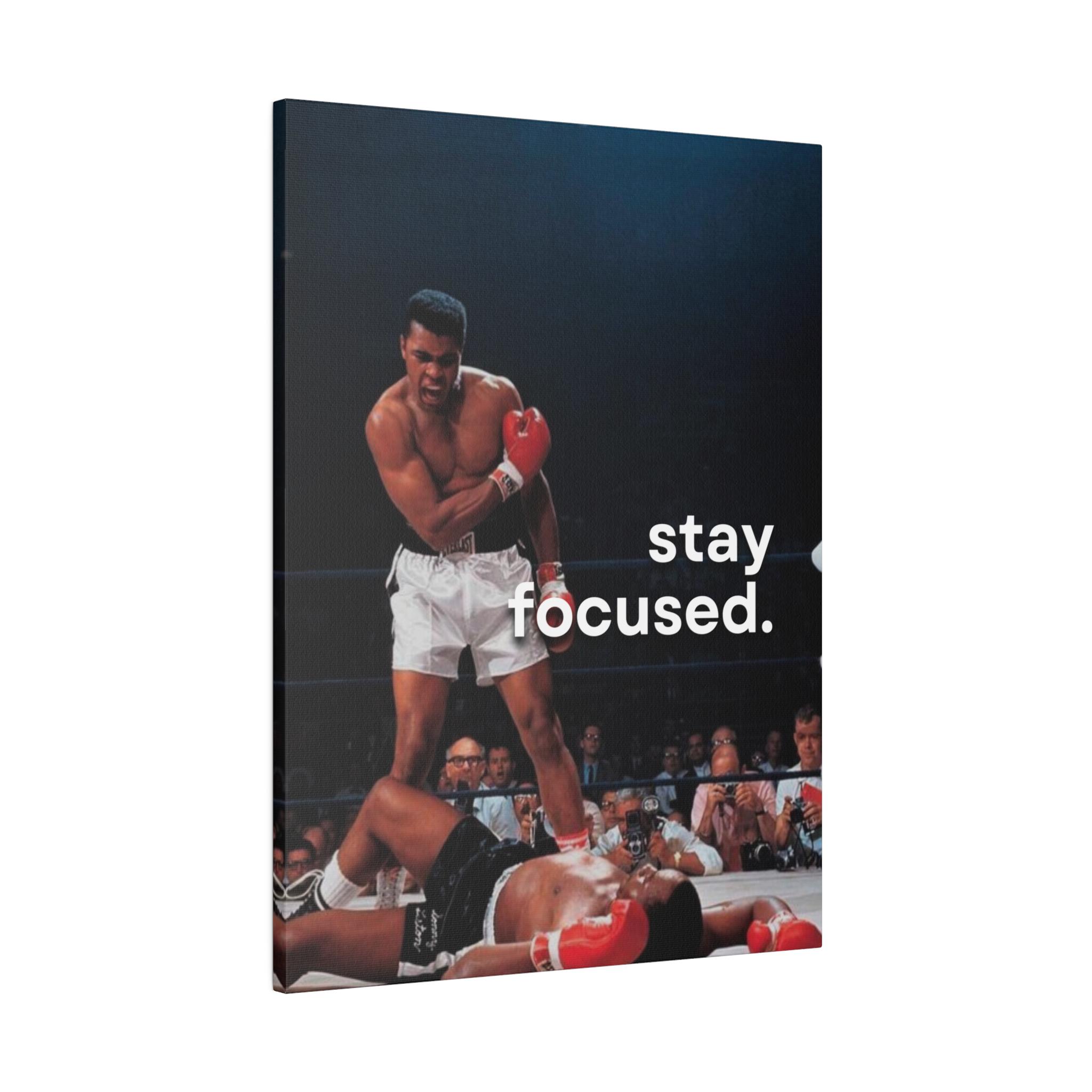 Muhammad Ali Canvas, Motivational Wall Art, Inspirational Quote Decor ...