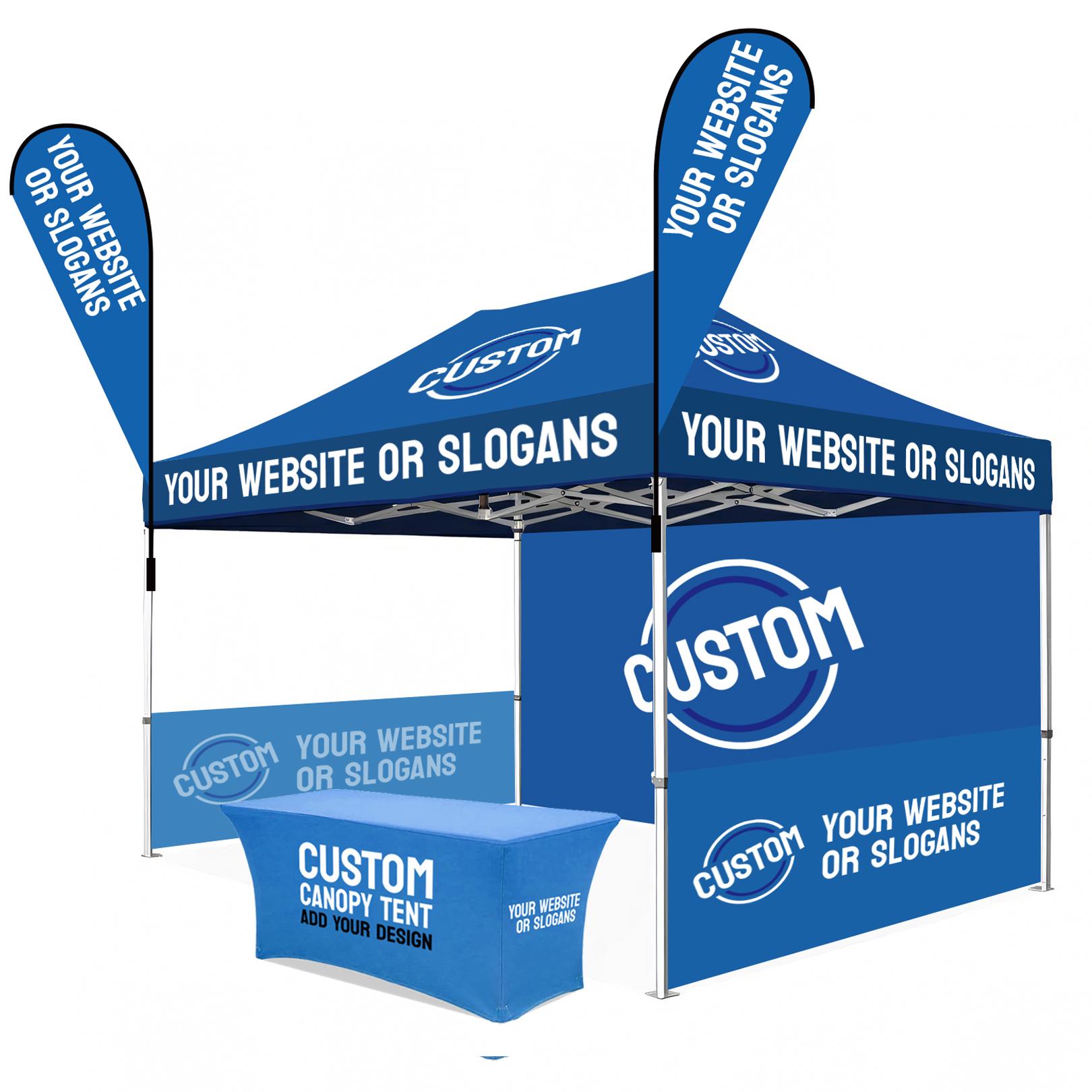 Custom Canopy Tent With 10x15 Ft, Pop up Gazebo for Commercial Events ...