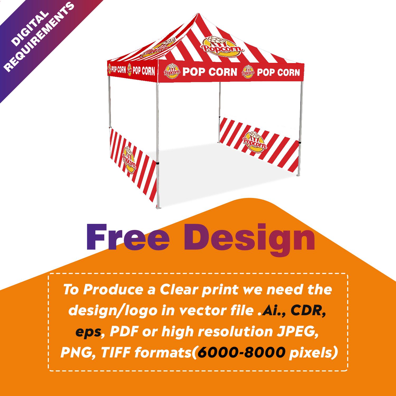 Custom Canopy 10x10 Tent Personalized Business Branded Tents Pop up ...
