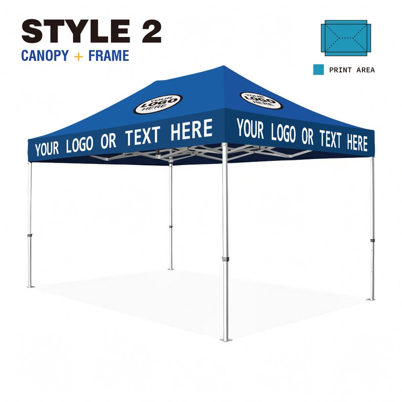 Custom Canopy Tent With 10x15 Ft, Pop up Gazebo for Commercial Events ...