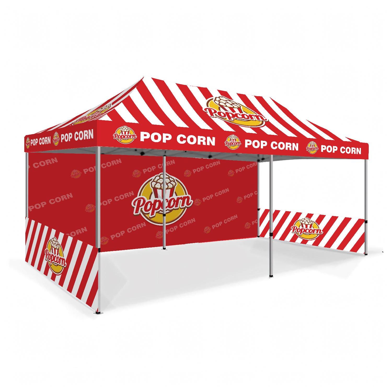 Custom Canopy 10x20 Tent Personalized Business Branded Tents Pop up ...