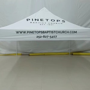 Custom Canopy Tent - Etsy