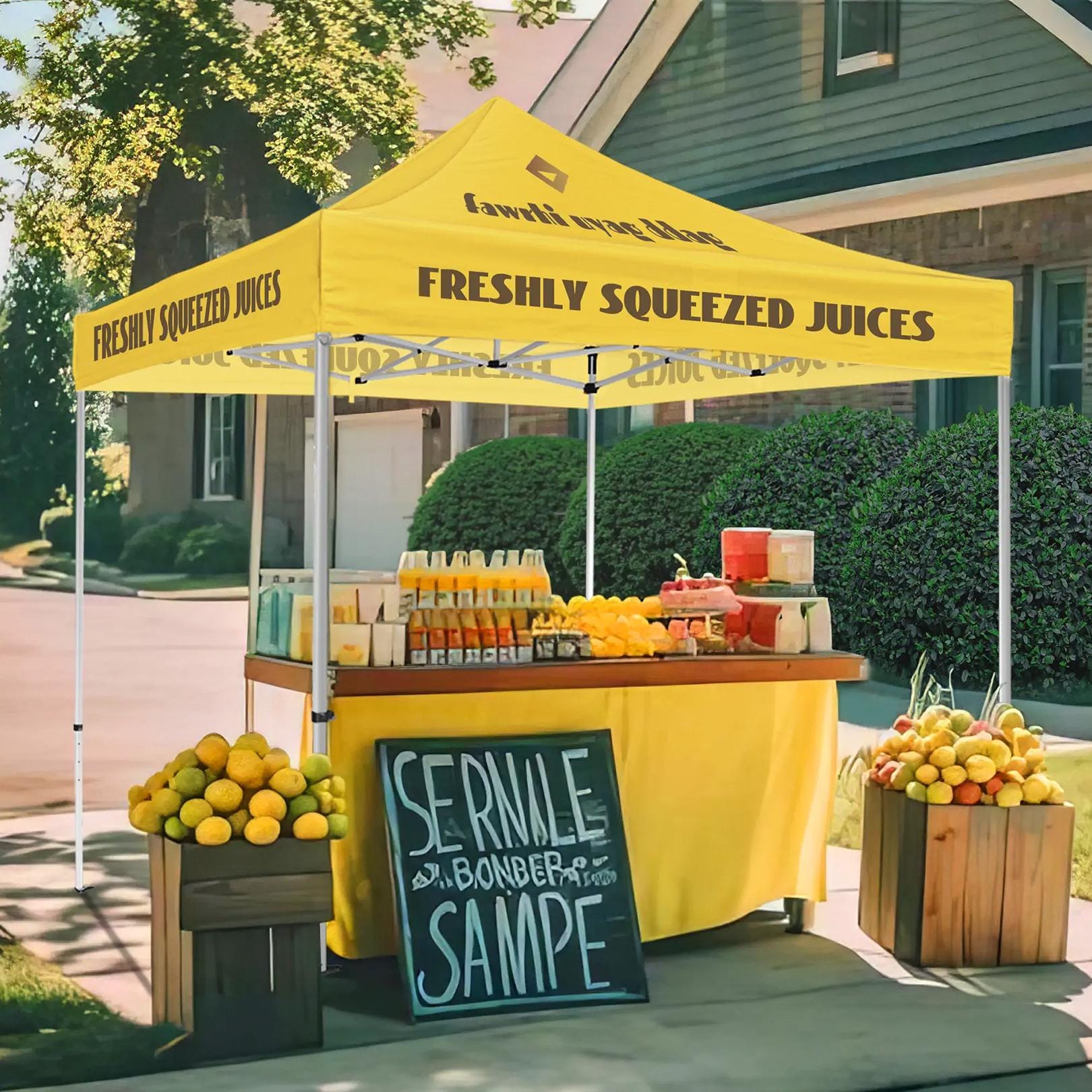 Custom Canopy 10x10 Pop up Tent With Logo, Portable Instant Shade for ...