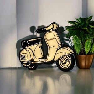 Vespa Led Wired Lighting - Etsy