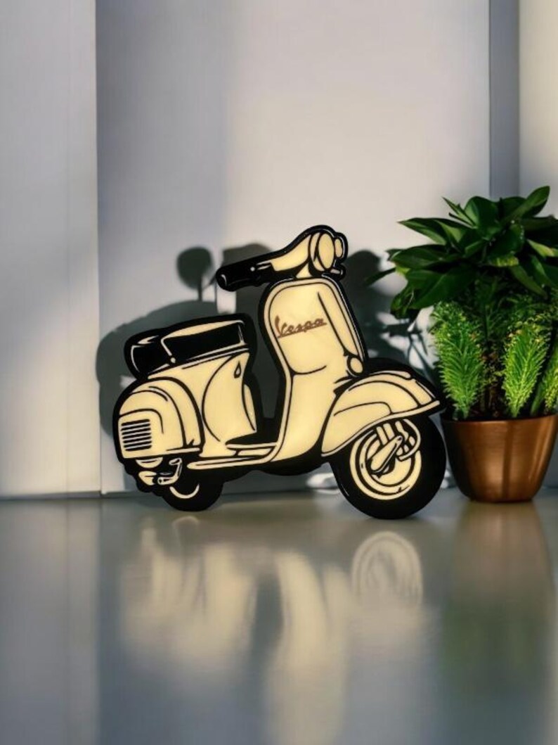 Vespa Led Wired Lighting - Etsy
