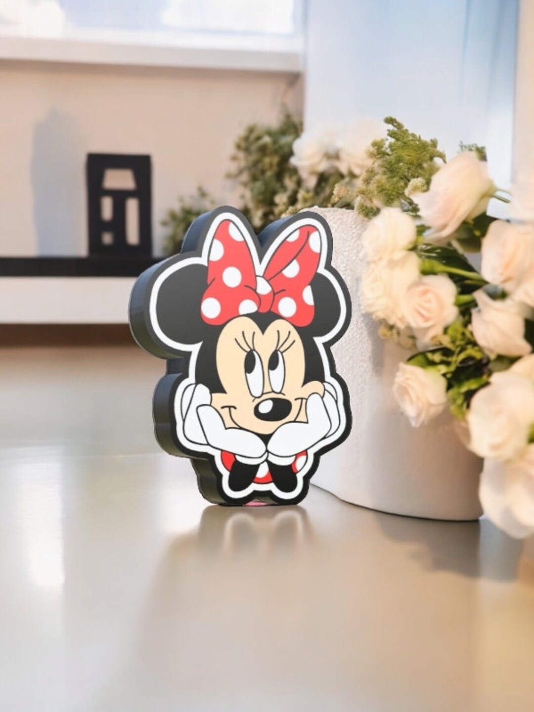 Minnie Children's Room Table Led Lighting Figures - Etsy