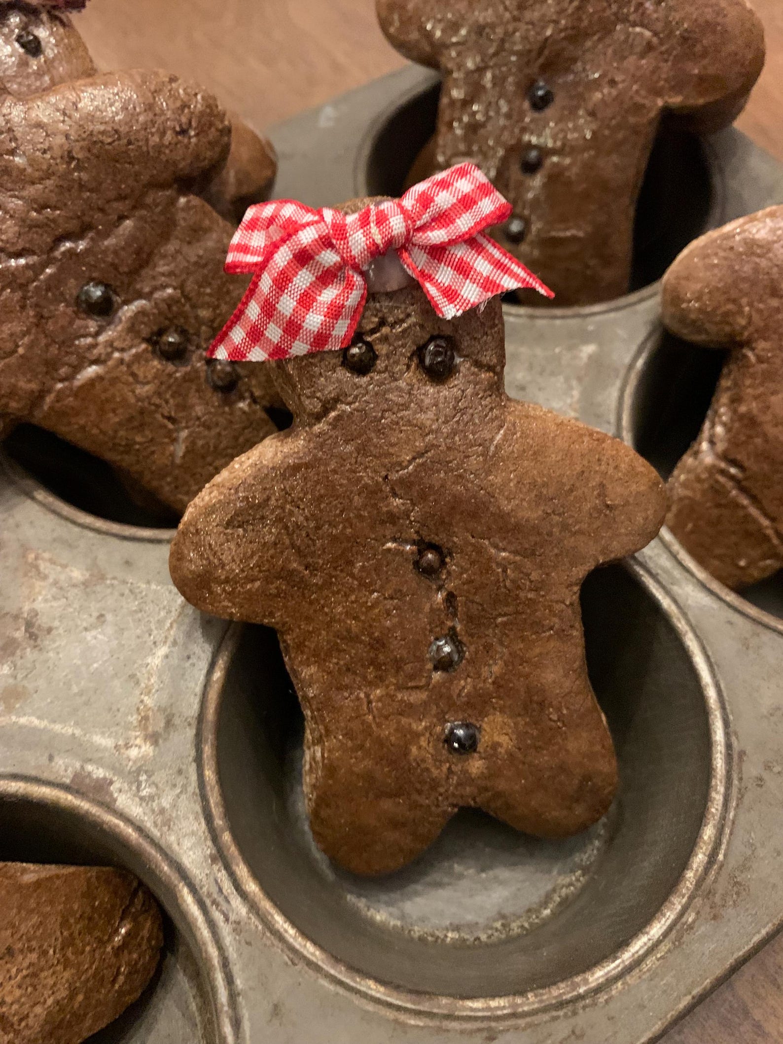 Prim Gingie Bowl Filler Ornie ~ Prim Salt Dough Gingerbread ~ Primitive ...