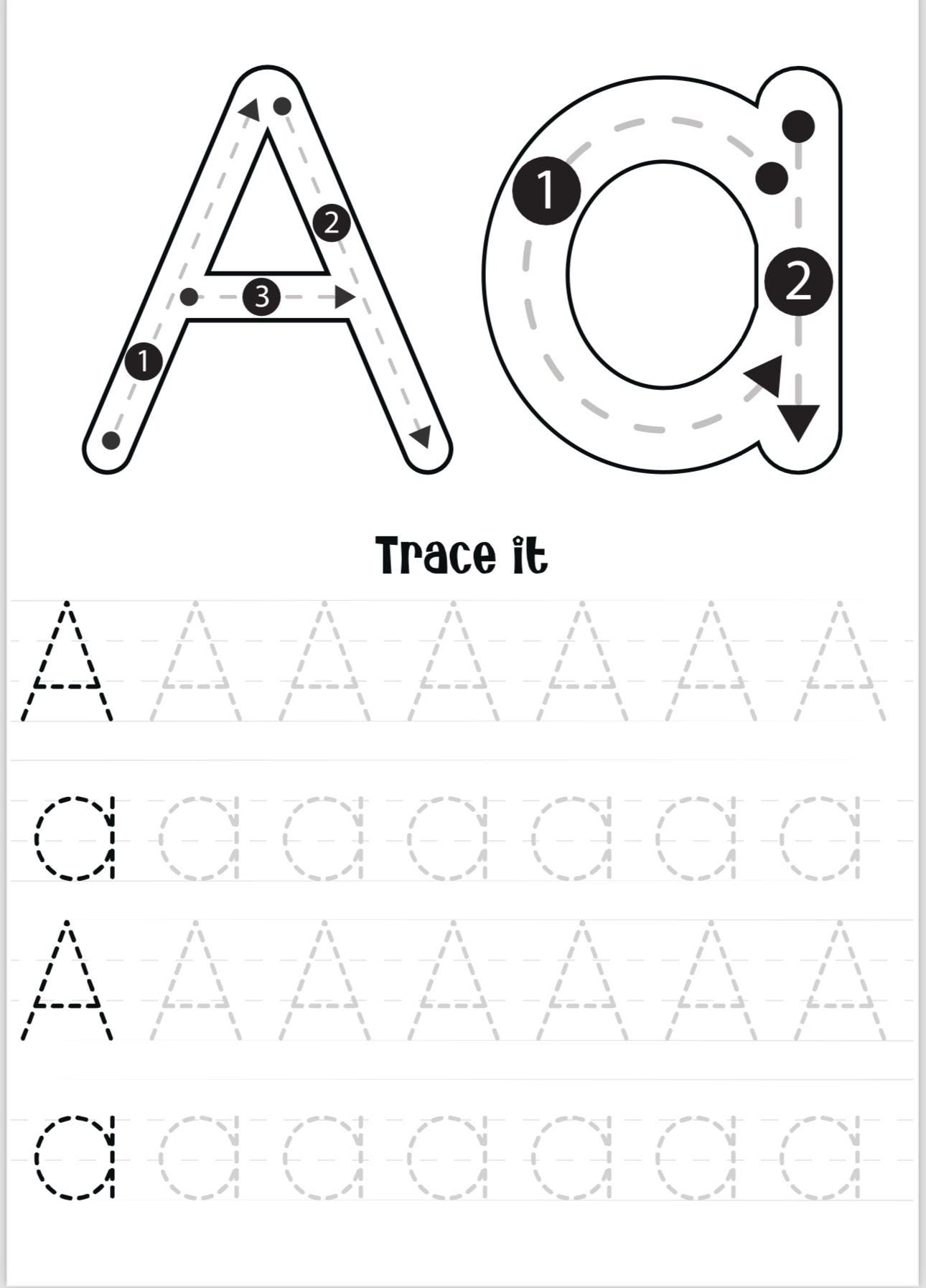 Back to School! | My ABC Booklet | Tracing Letters for Kids - Etsy