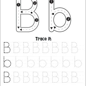 Back to School! | My ABC Booklet | Tracing Letters for Kids - Etsy