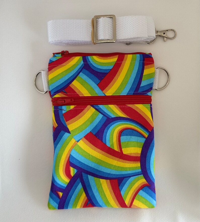 Rainbow Crossbody Bag - Etsy