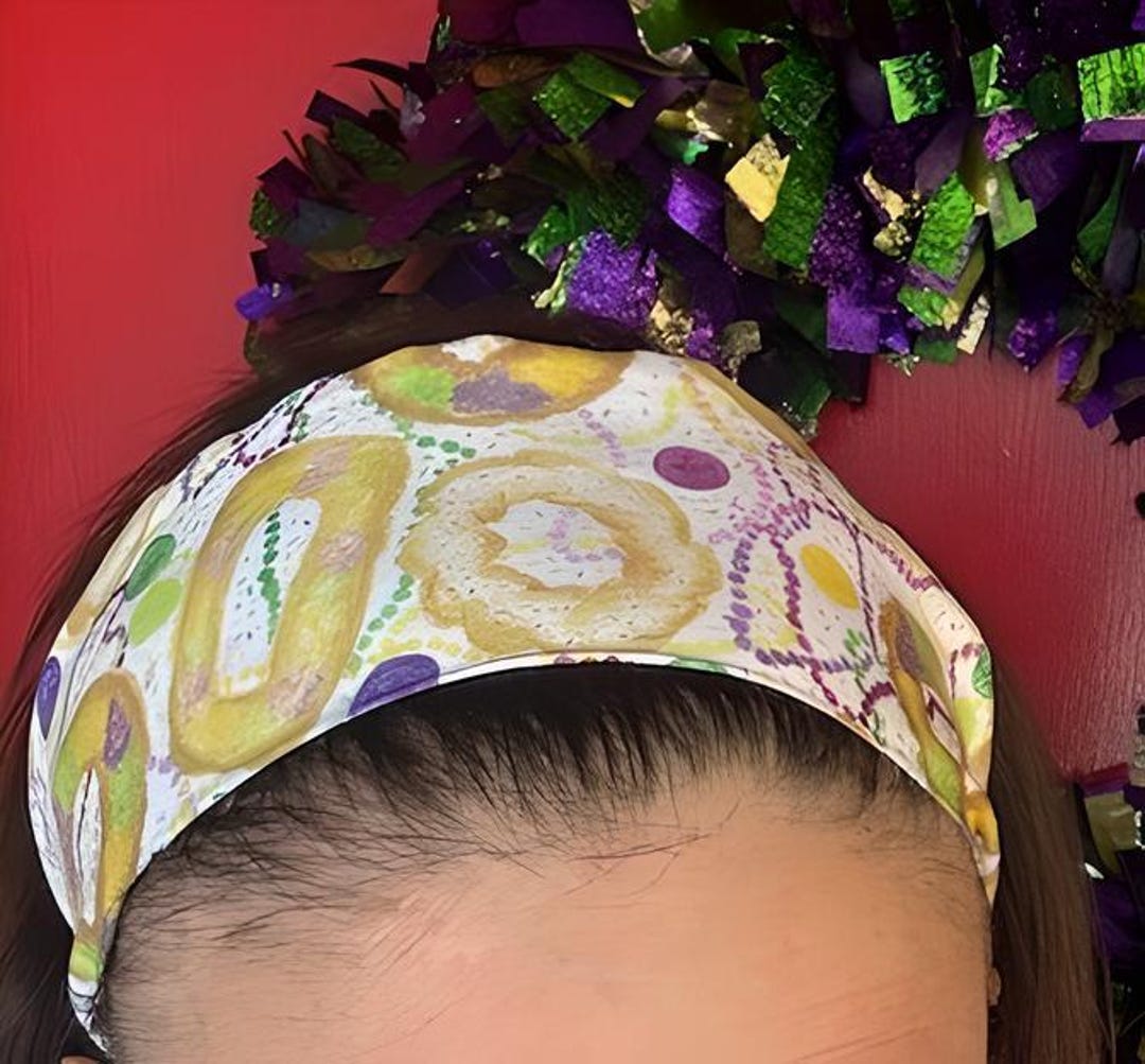 Stylish Mardi Gras Themed Headbands - Etsy
