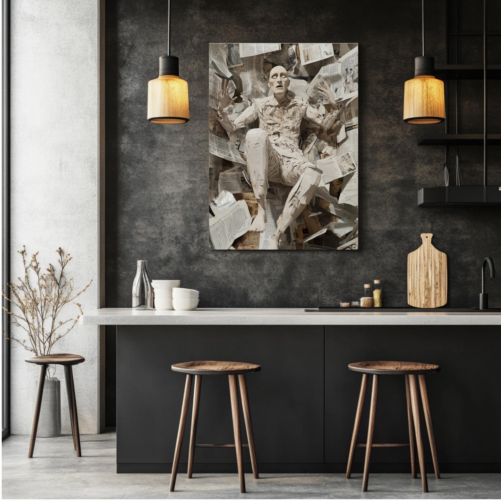 Surreal Dadaist Abstract Expression Human Art by HELLOPRINTS | Digital ...