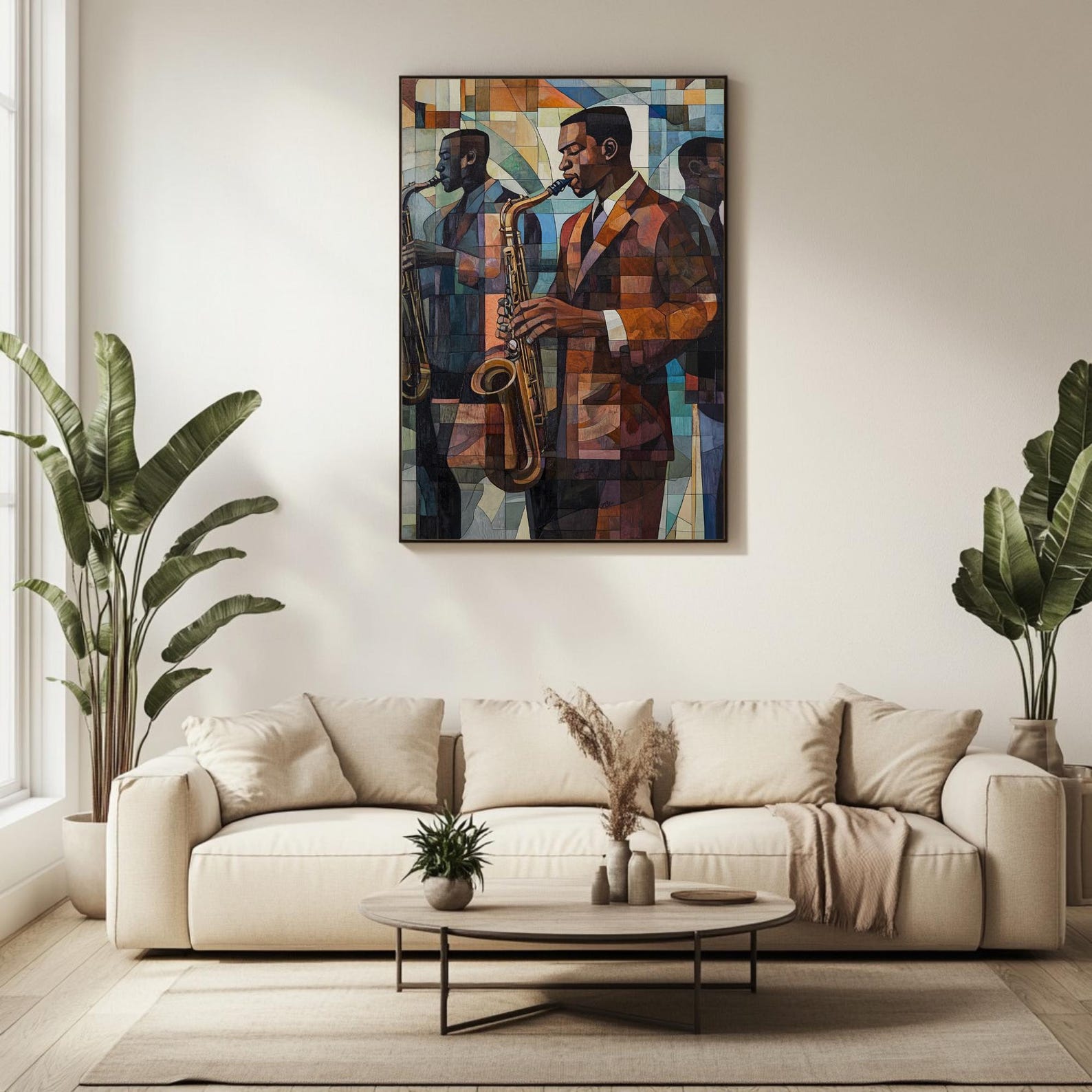 Harlem Renaissance Jazz Print Vintage Portrait Art by HELLOPRINTS ...