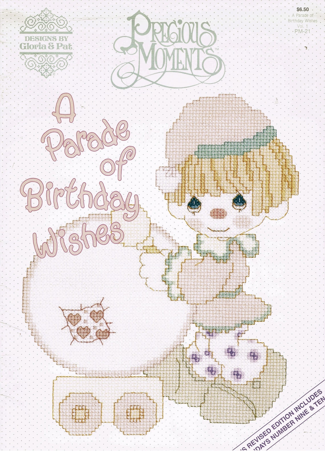 Vintage Precious Moments Birthday Cross Stitch Patterns (vol. 1) - Etsy