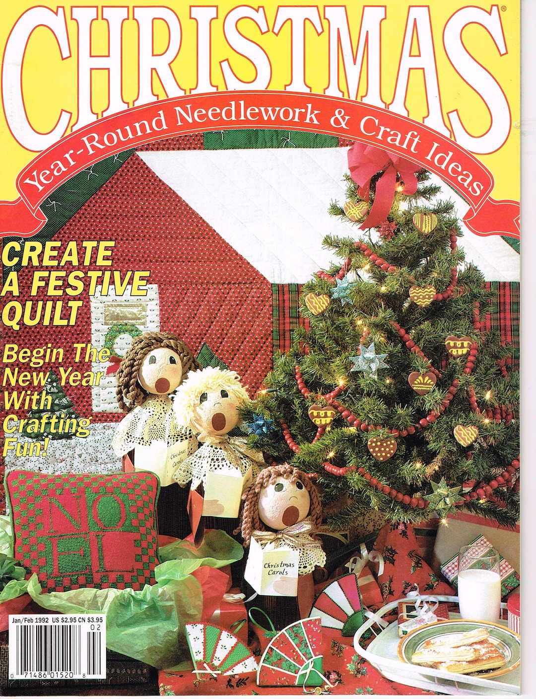 Christmas Year-round Needlework & Craft Ideas, January-february 1992 ...