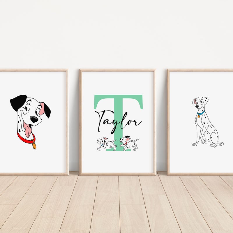 Dalmatian Wall Art - Etsy