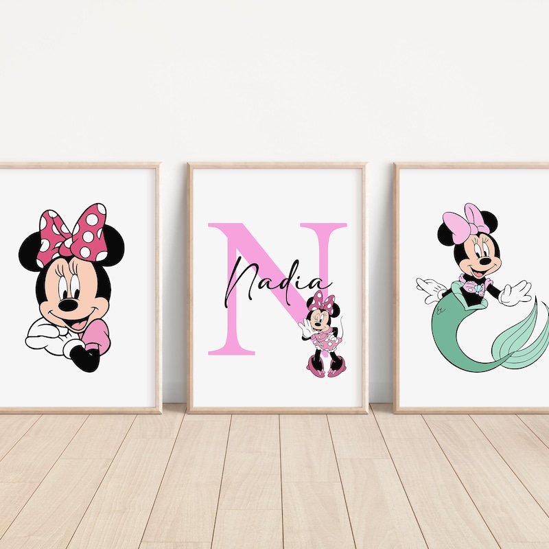Minnie Mouse Print - Etsy