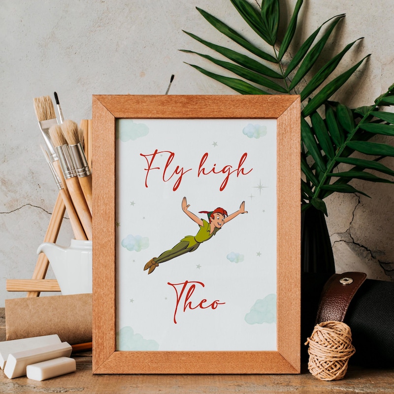 Peter Pan Print - Etsy UK