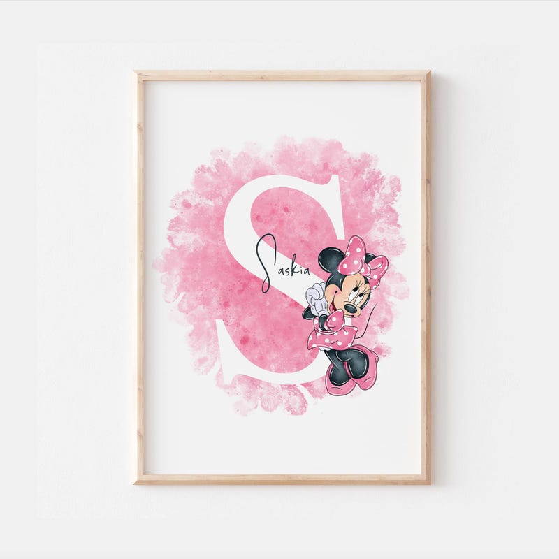 Minnie Mouse Print - Etsy