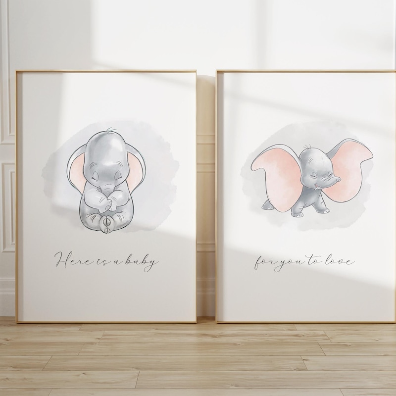 Dumbo Nursery Print - Etsy