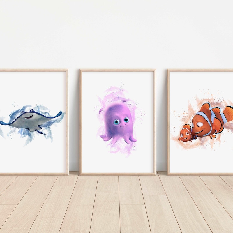 Finding Nemo Art - Etsy