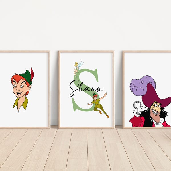 Peter Pan Print - Etsy UK