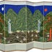 Antique Korean Room Divider Asian Silk Screen Joseon Dynasty - Etsy