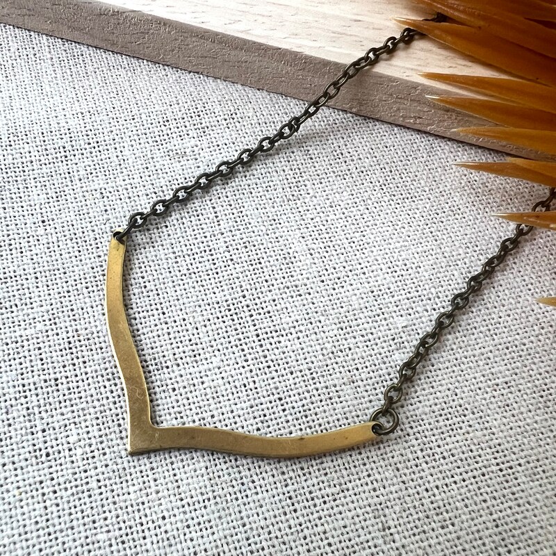 Chevron Necklace - Etsy