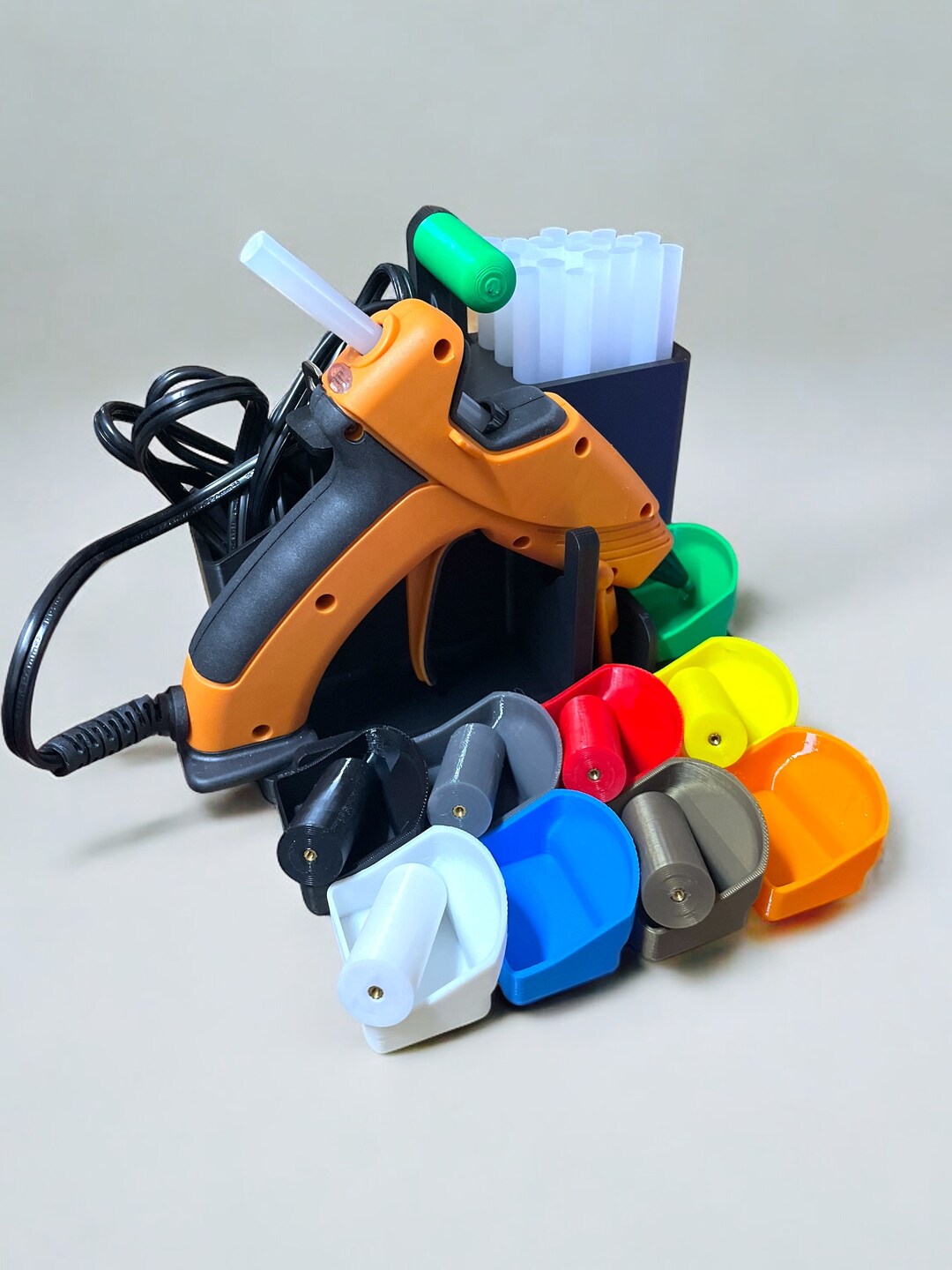 Portable Mini Glue Gun Caddy Organizer - the Ultimate Crafting ...
