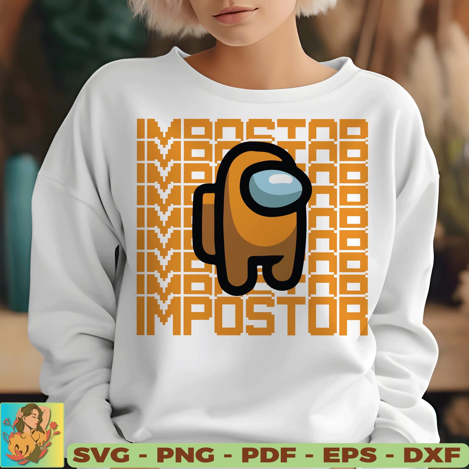 Among Us Impostor Svg, Among Us Cricut, Among Us Impostor Gifts, Among ...