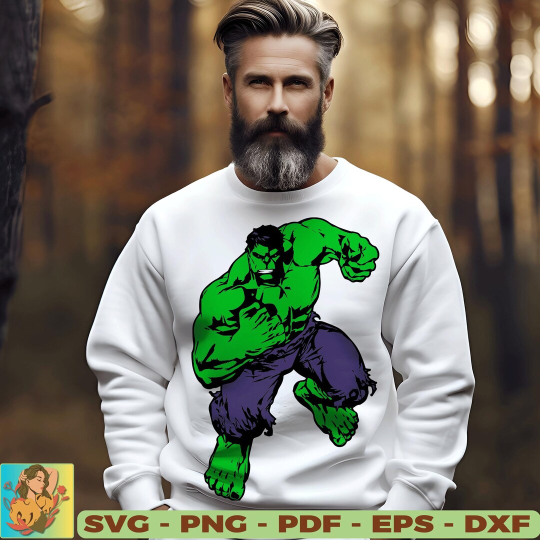 Hulk Cartoon Movie Svg, Hulk Silhouette Cut Files, Hulk Gifts Png, Hulk ...