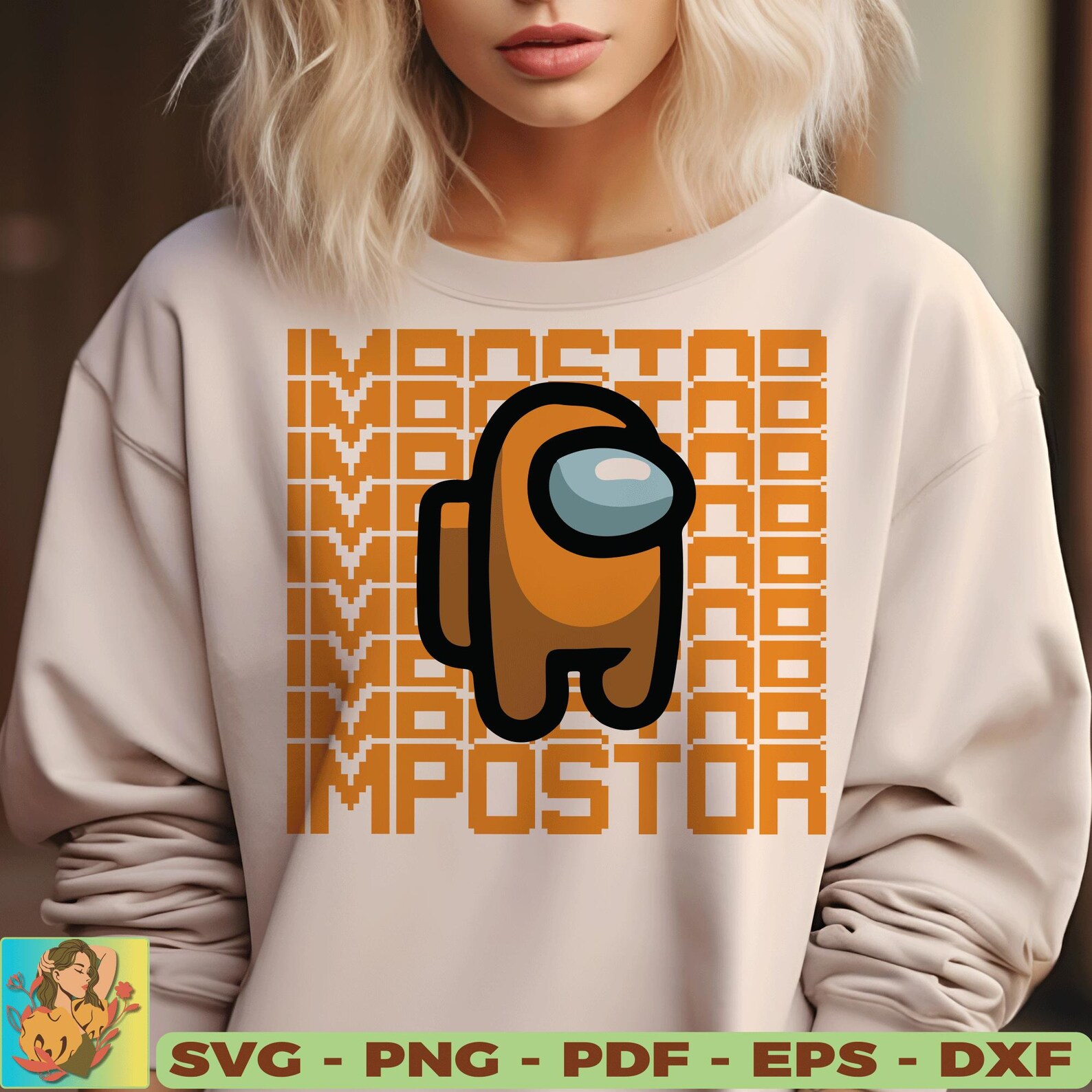 Among Us Impostor Svg, Among Us Cricut, Among Us Impostor Gifts, Among ...